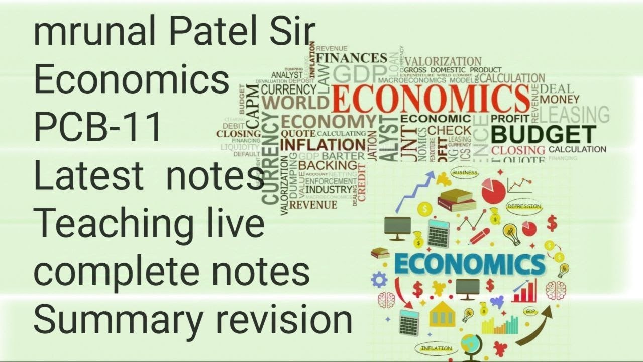Mrunal patel PCB 11 notes revision - YouTube