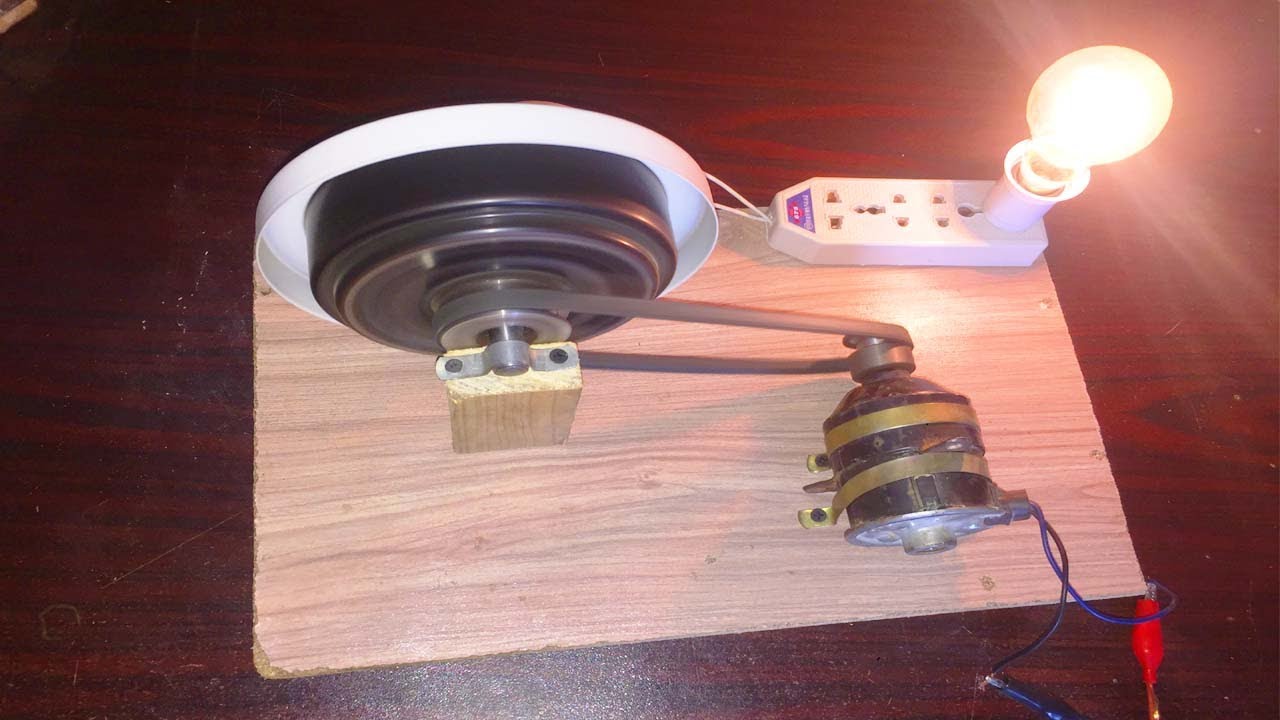 Free Energy Generator Homemade 220v - YouTube