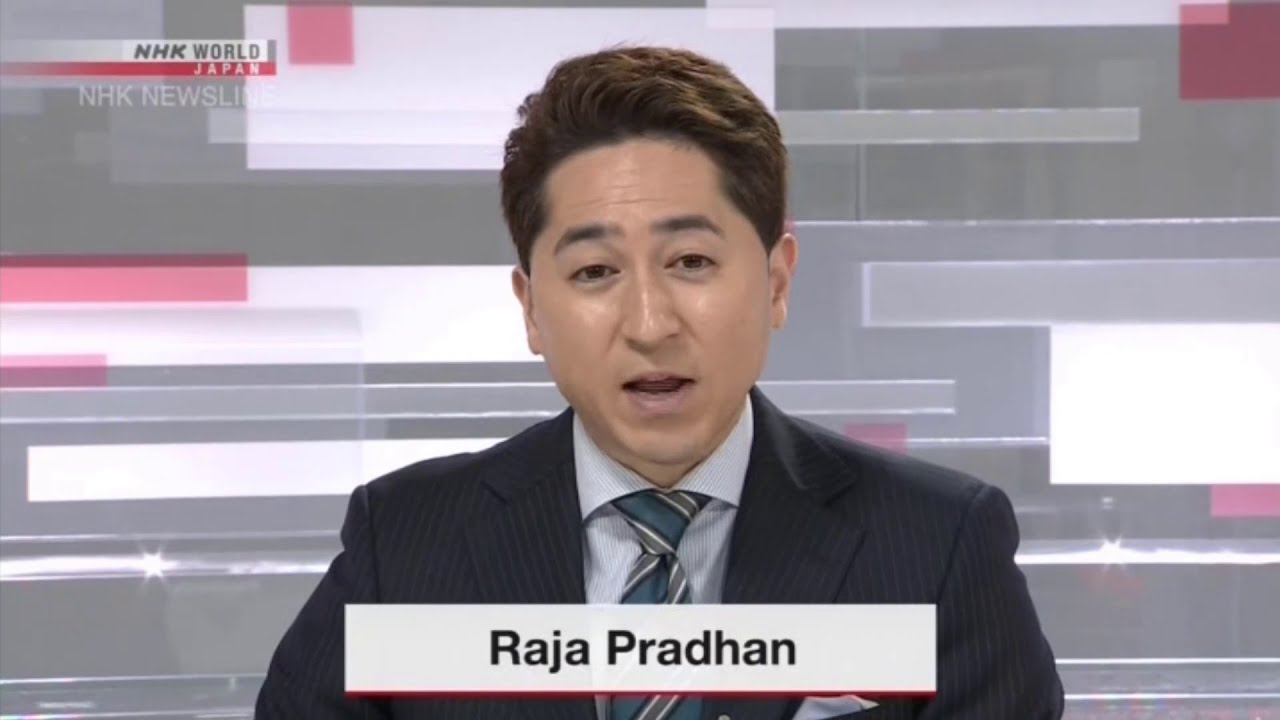 NHK Japan Raja Pradhan lied for Joe Biden to viewers - YouTube