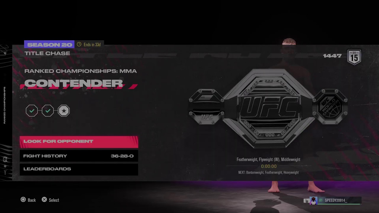 UFC 5 MMA RANKED STREAM - YouTube