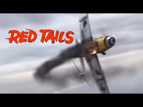 Red Tails (2012) - Bf-109 vs P-40 Dogfight Scene (3/10) | Iman Aviation