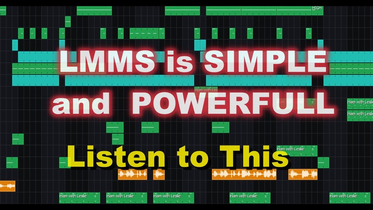 S scape - LMMS is simple and powerfull! and FREE.. - YouTube