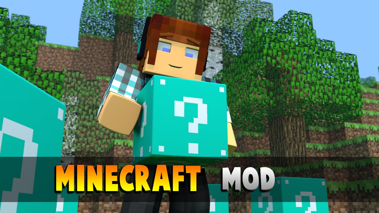 Minecraft Mod: Lucky Block Azul Mod !! ( Muito Mais Itens e Mobs ...