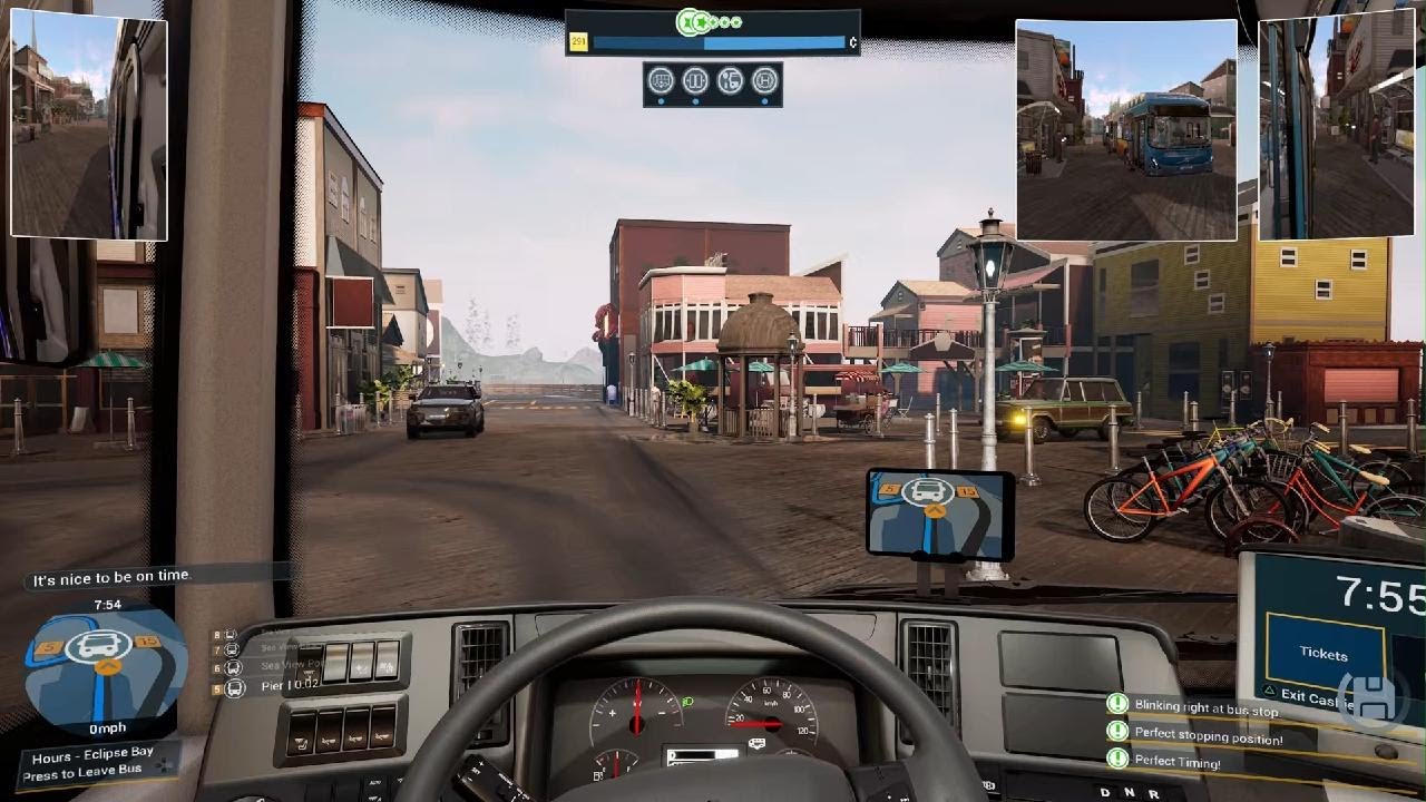 4 Eclipse Bay Full Route | Dark Travels Angel Shores | Bus Simulator 21 ...