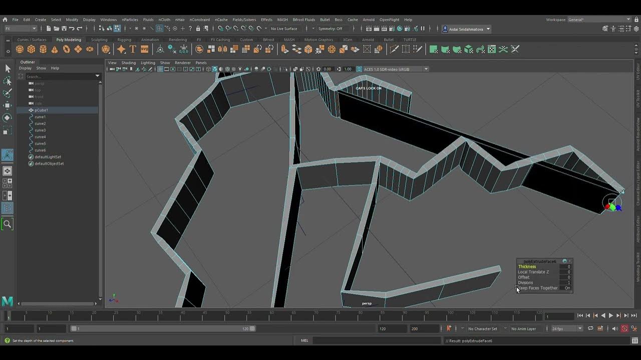 How To Animate Crack Using Booleans In Maya Youtube