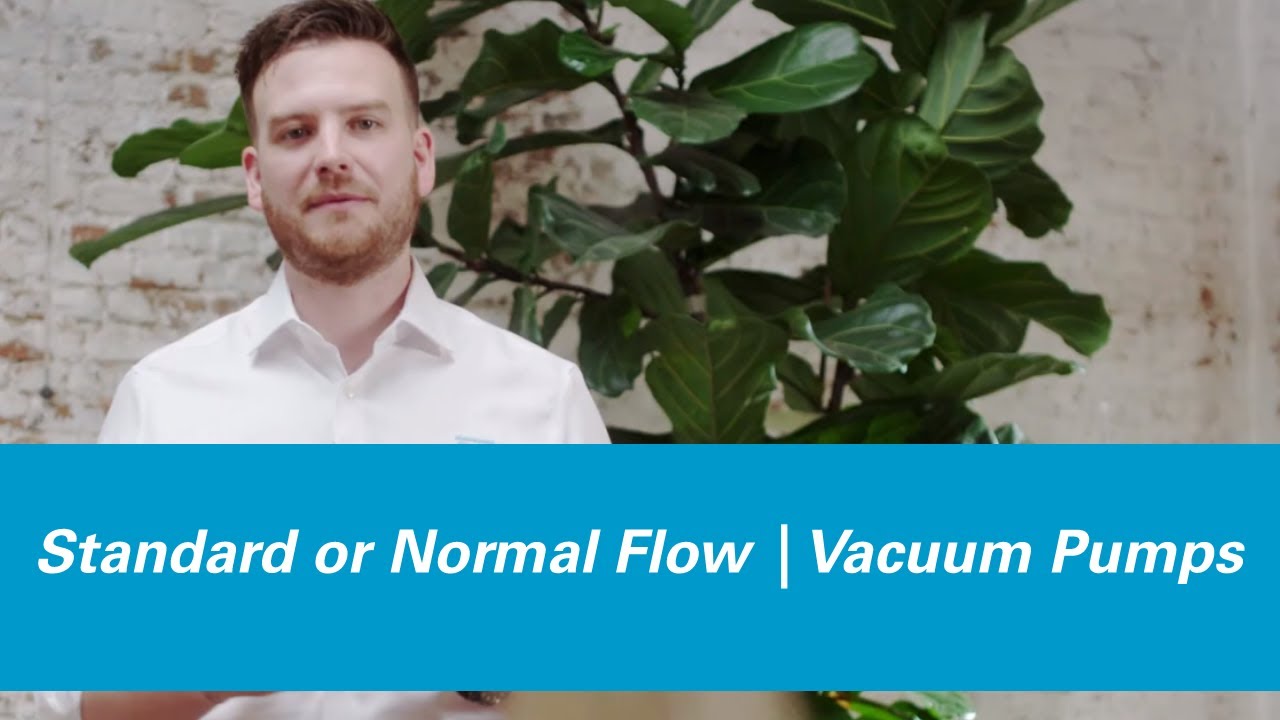 Standard or Normal Flow | Vacuum Pumps | Industrial Vacuum - YouTube