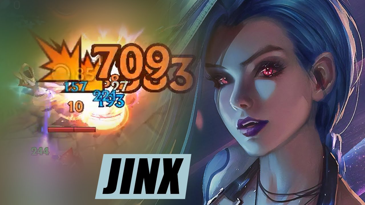 WILD RIFT JINX GAMEPLAY IN SEASON 5 (BUILD & RUNES) OP DAMAGE! - YouTube