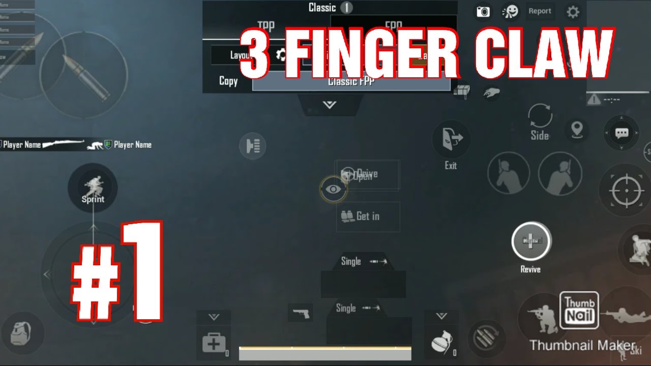 BEST 3 FINGER CLAW | PUBG MOBILE | QUICK RESPONSE | TEAM ELITE - YouTube