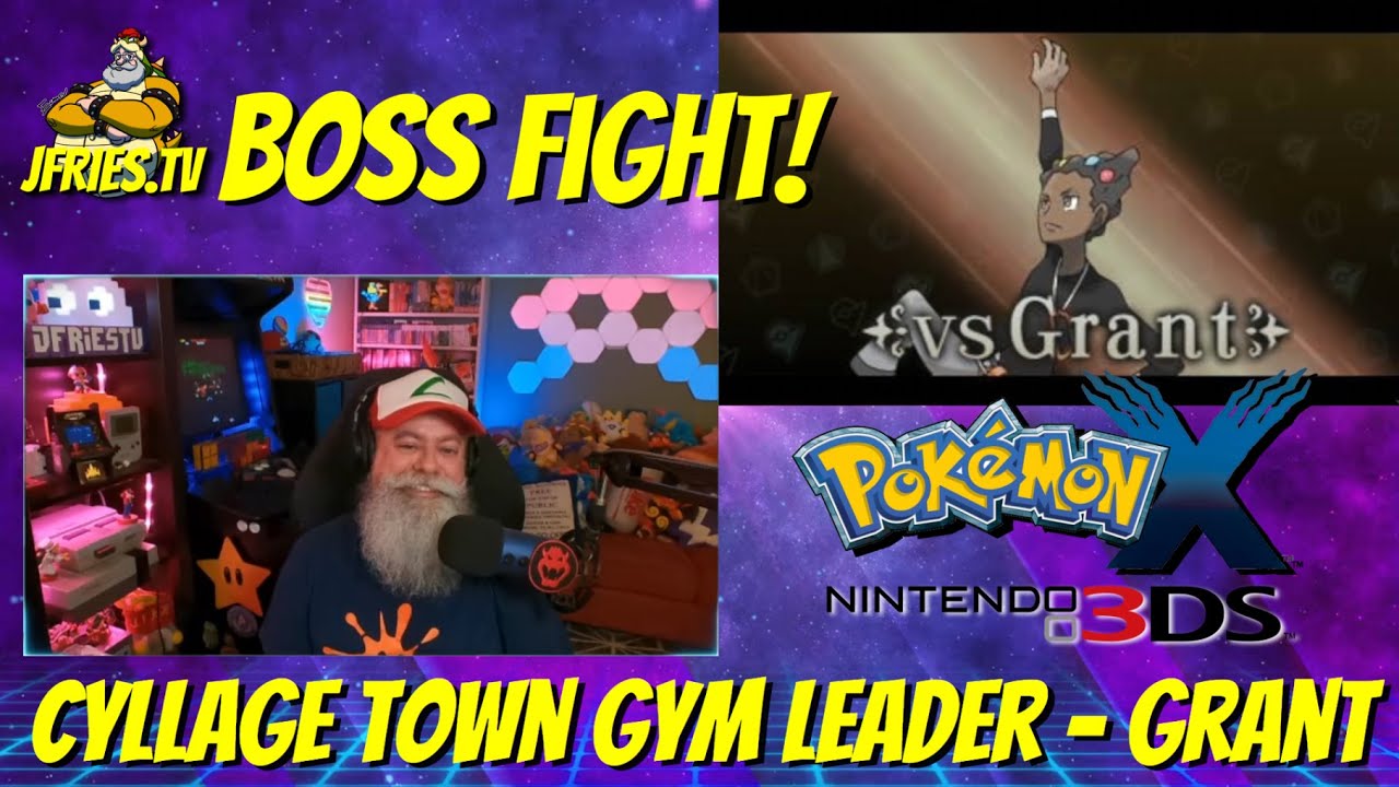 Highlight: Pokémon X - Cyllage Town Gym Leader - Grant - YouTube