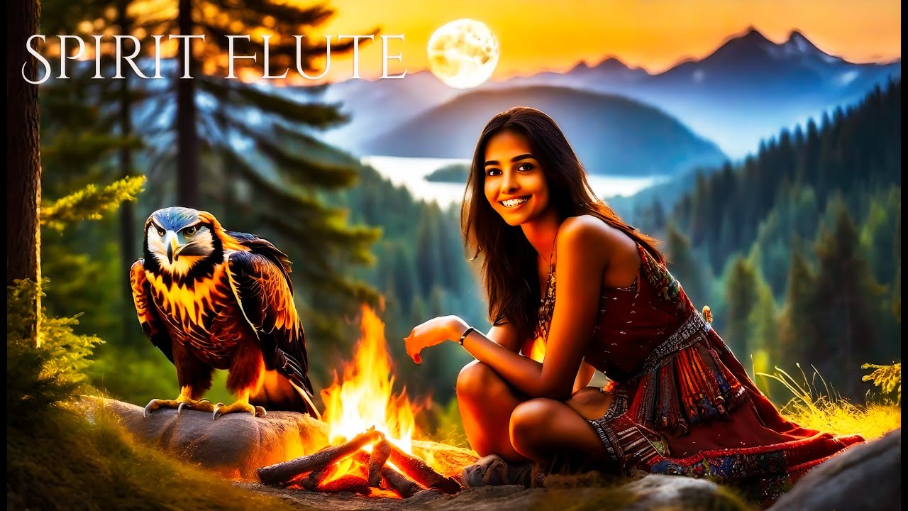 Spirit Flute - Native American Flute Meditation Journey for Healing and ...
