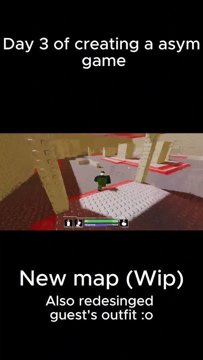 Day 3 of making a asym game. #forsaken #roblox #devlog #shorts #robloxstudio #asymmetricalhorror ...