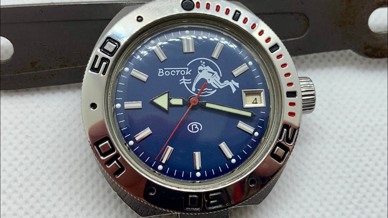 Collectible Watch VOSTOK Dude in Bubble amphibian 21 jewels Chistopol ...