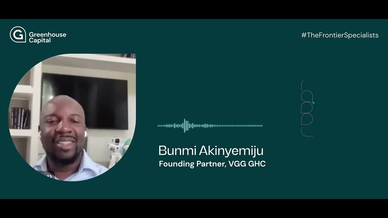Bunmi Akinyemiju on the Dream VC podcast with Cindy Ai speaking about ...