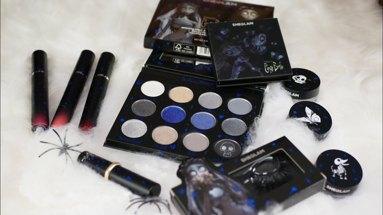 CORPSE BRIDE SHEGLAM: unboxing & swatches della box di halloween 2022 👻 ...