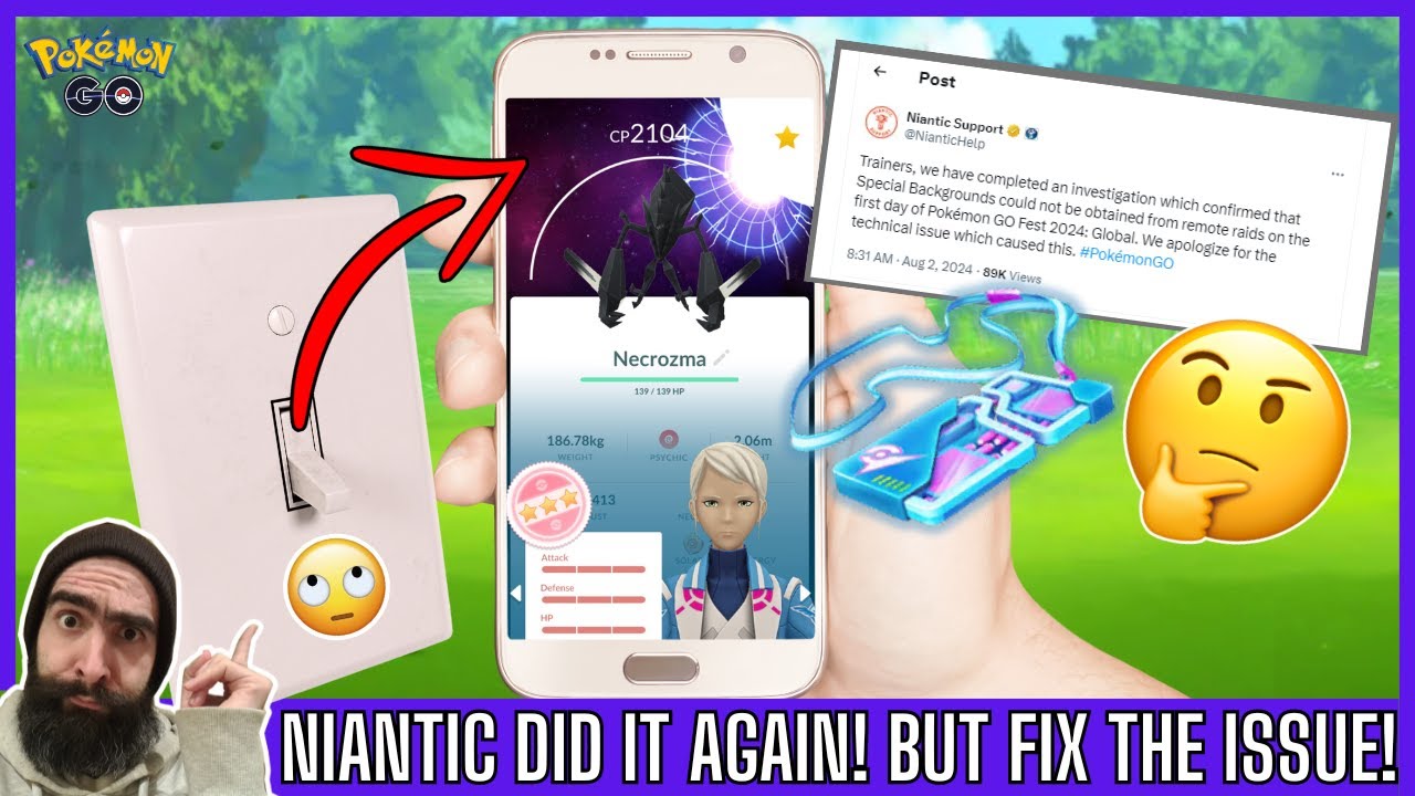 Pokémon GO Special Backgrounds Research Update! - YouTube