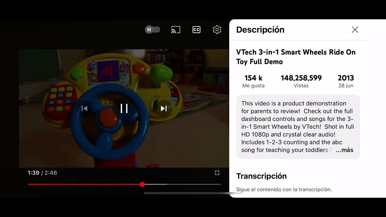 VTech 3-in-1 Smart Wheels Ride On Toy Full Demo - YouTube