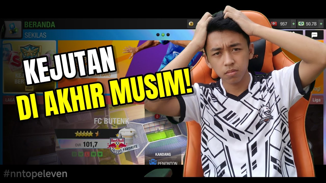 Kejutan Di Akhir Musim | Top Eleven Career Mode - YouTube