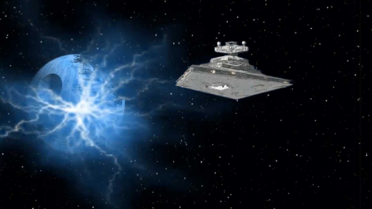 Star Wars Death Star - Free HD Animation Green Screen.mkv - YouTube