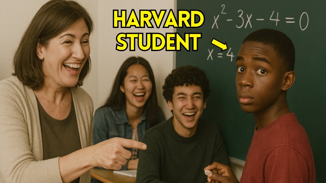 Teacher Mocked Black Student With Impossible Problem — Seconds Later ...