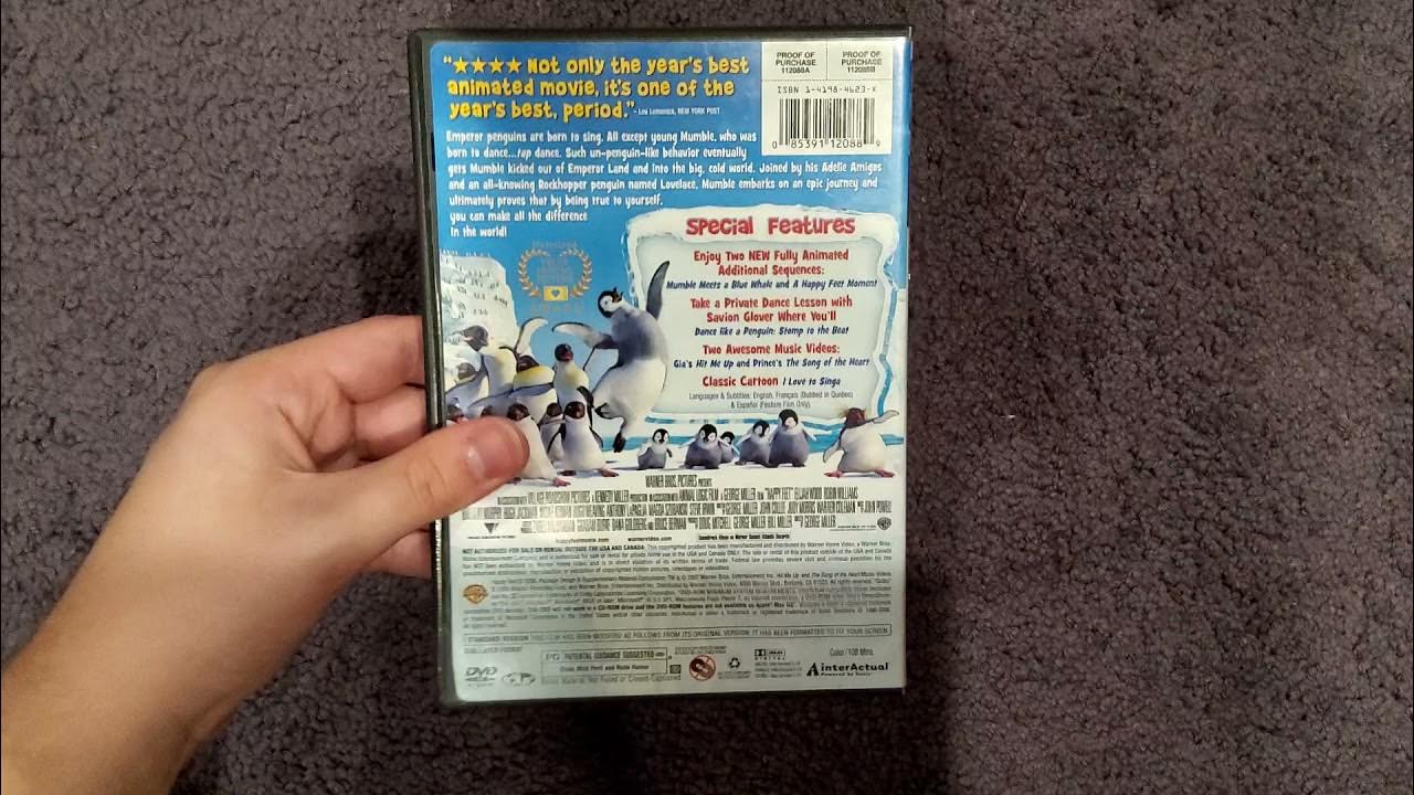 Happy Feet (2006): DVD Review - YouTube
