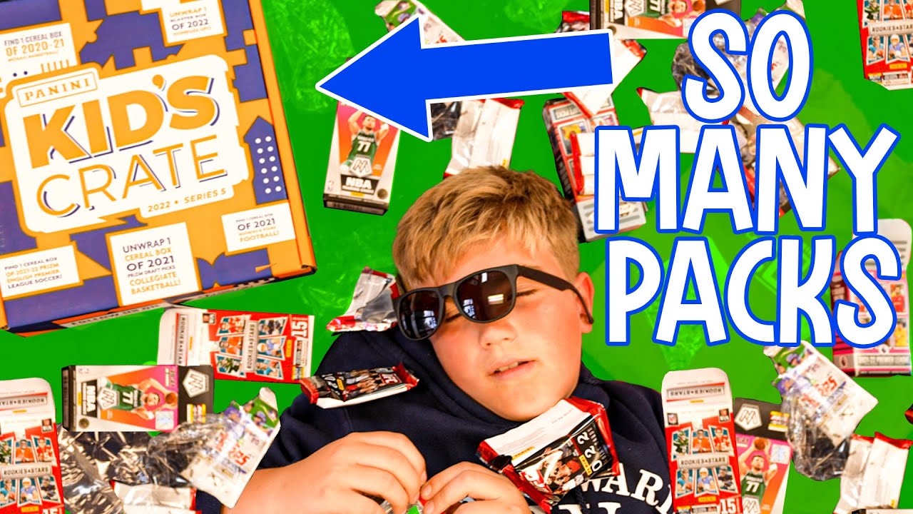 Panini Kid's Crate Series 2 BOX BREAK 😱 - YouTube