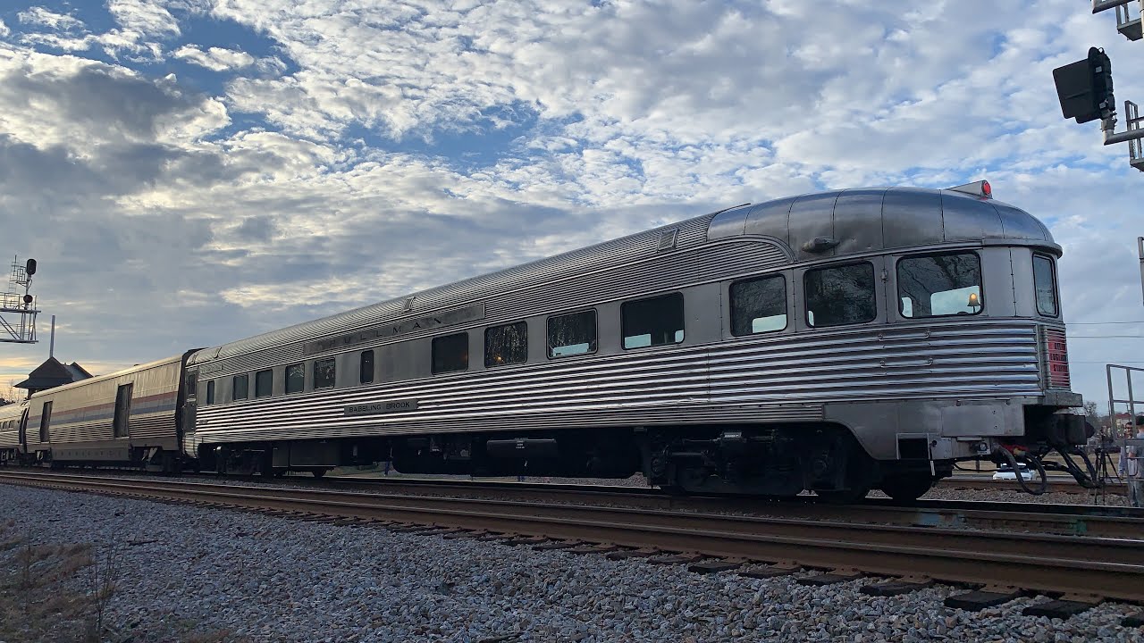 Babbling Brook Pullman Private Car On Amtrak 89 - YouTube