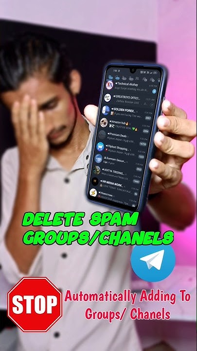 DELETE SPAM Groups/Channels In SINGLE CLICK! STOP Automatically Adding To Groups/ Chanels # ...