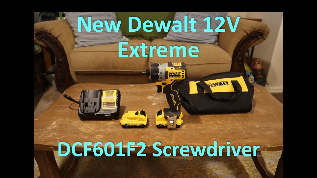 New Dewalt Extreme 12V Screwdriver prodjuct testing- subcompact series ...