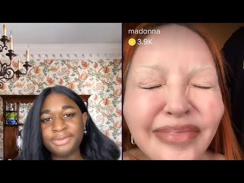 Madonna on tiktok live with Teri Joe - YouTube