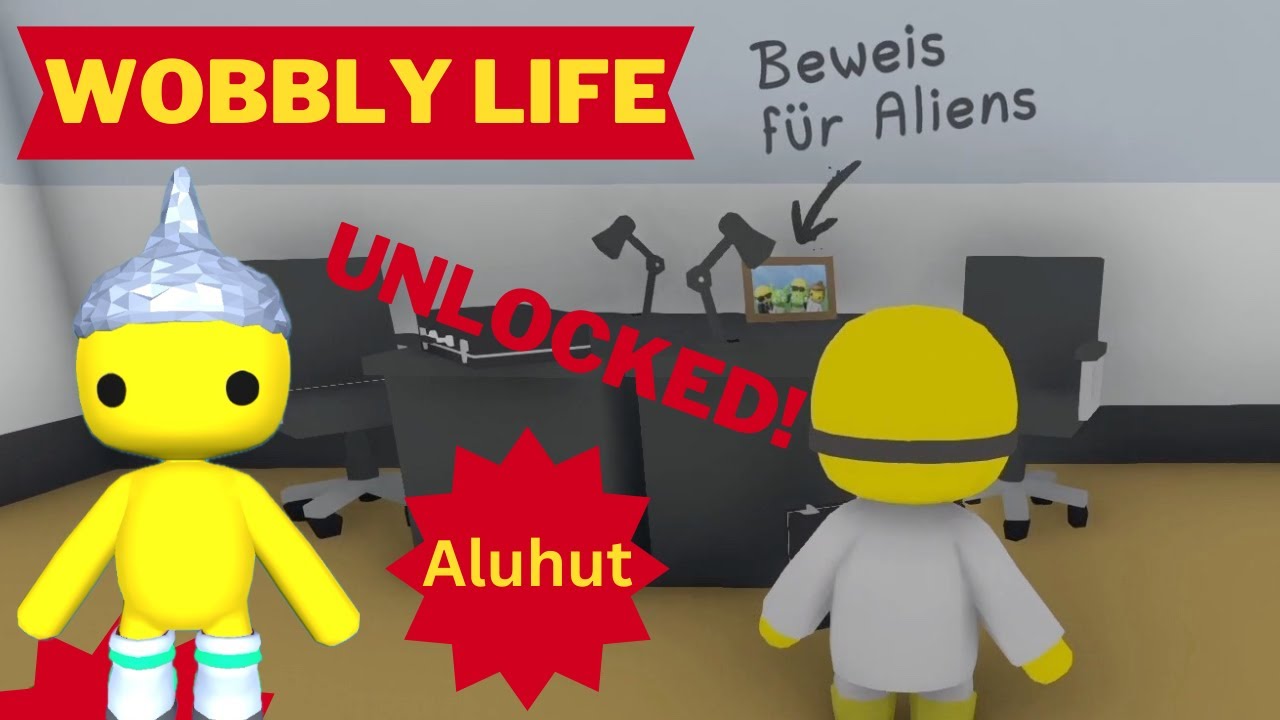 Wir haben Beweise für Aliens / Wobbly Life Aluhut Outfit / Wobbly ...