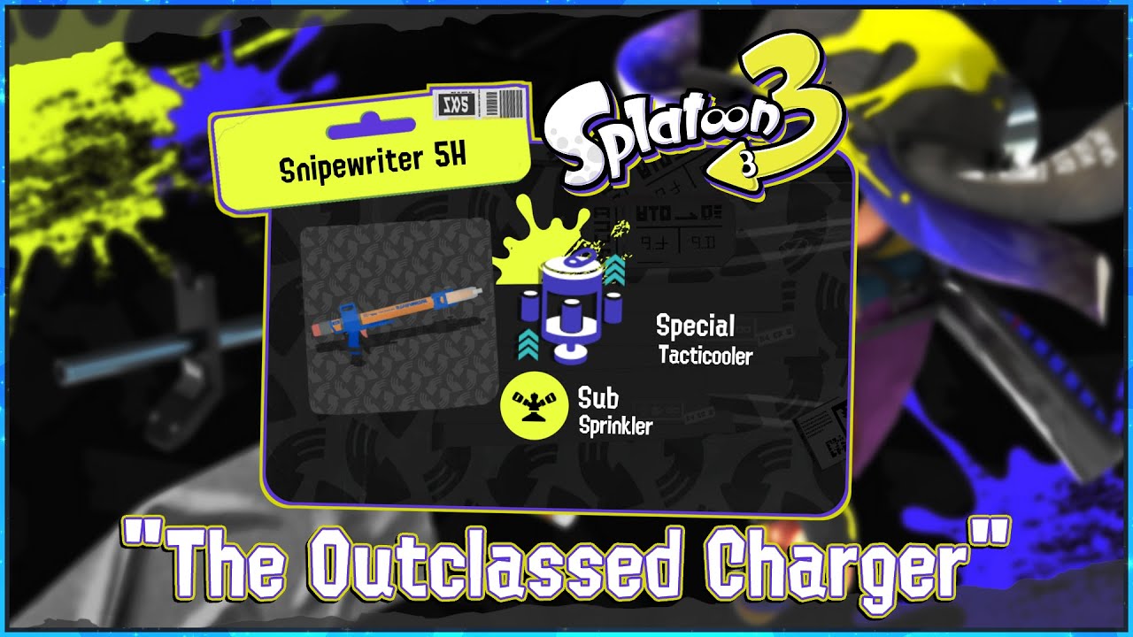 Snipewriter 5H - The Outclassed Charger ( Splatoon 3 Discussion ) - YouTube