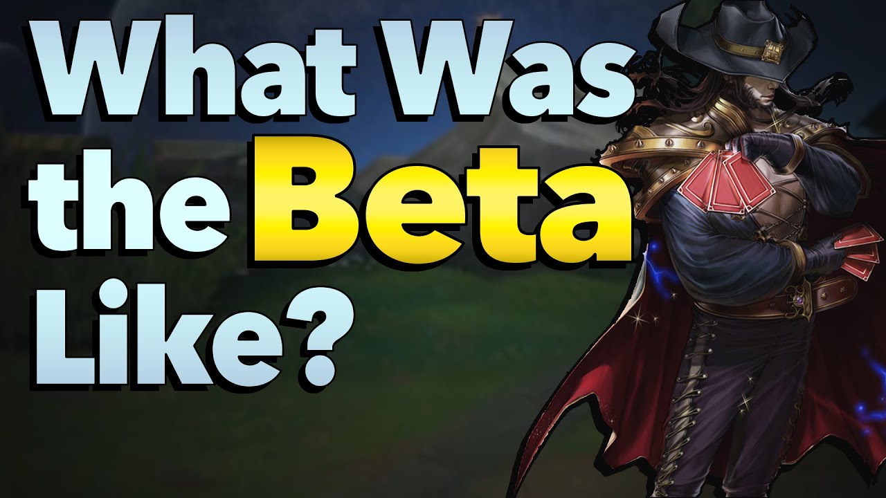 What Was the League of Legends Beta Like? - YouTube