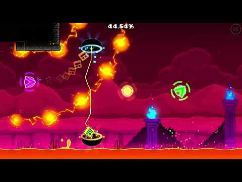 Dash, but it uses the actual GD Theme Song | Geometry Dash - YouTube