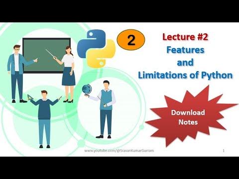 2.Features and Limitations of Python - YouTube