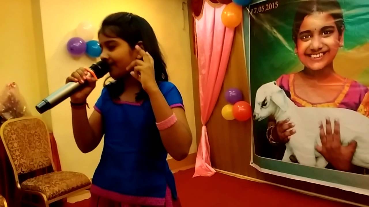 Kannan Vandhu Paadugindraan - Super Singer Anushya - YouTube