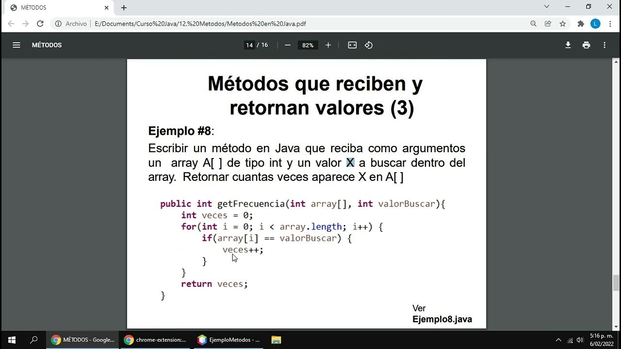 Video 23 - Métodos (Parte 2) | Curso de POO en Java - YouTube
