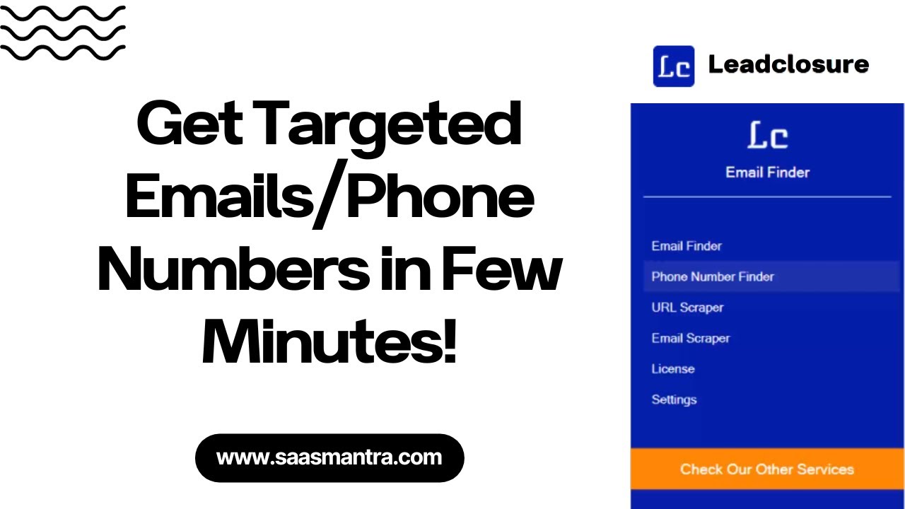 SaaS Mantra | LeadClosure | Lifetime Deal - YouTube