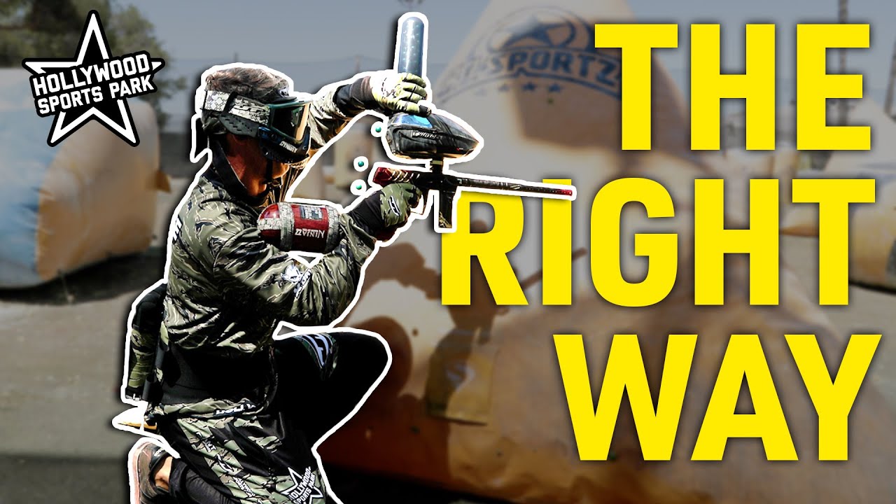 PAINTBALL RELOADING AT HOLLYWOOD SPORTS PARK - YouTube