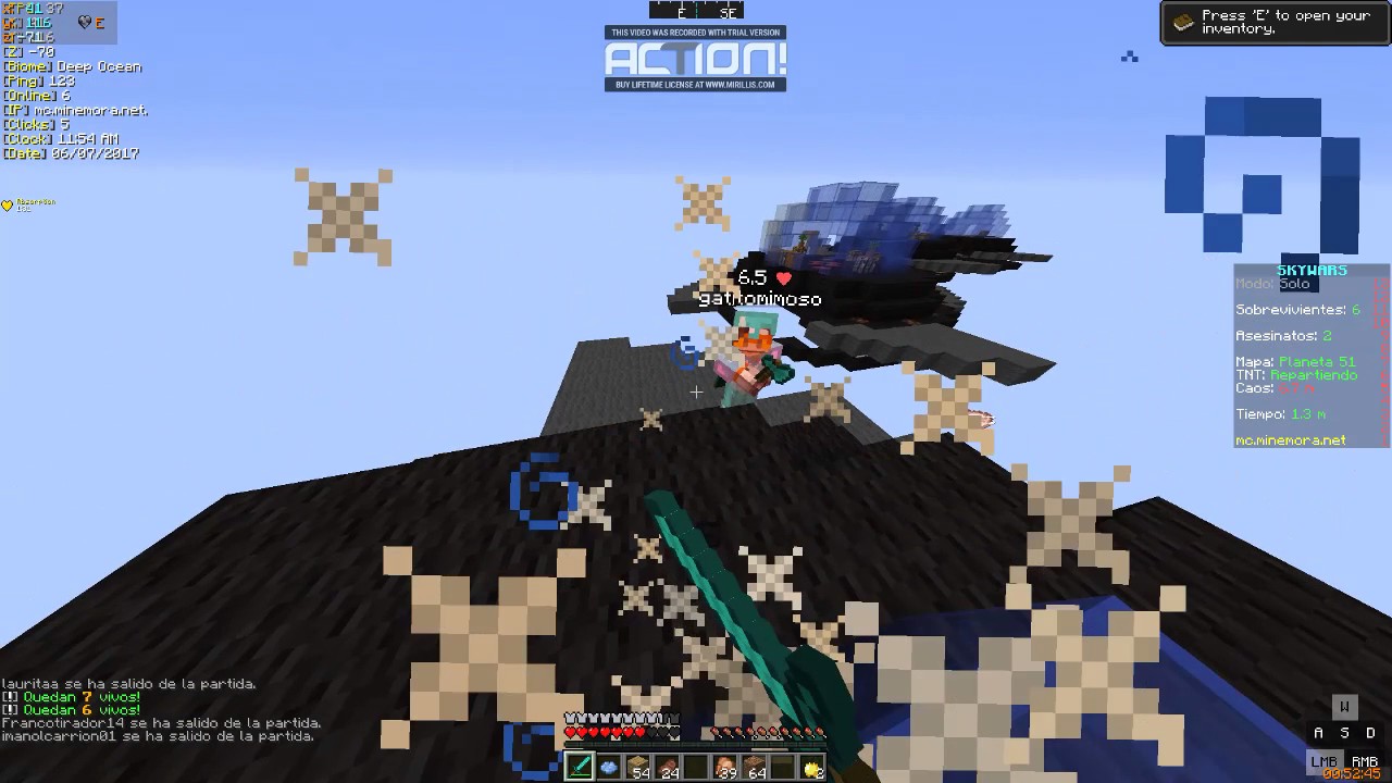 Hack: gatitomimoso : Razón NoFall/Aimbot - YouTube