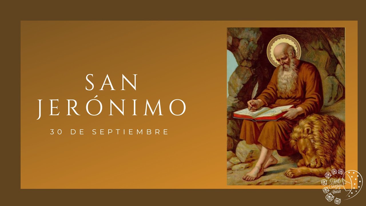 Santo del día: San Jerónimo - YouTube