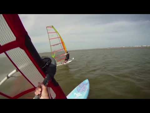 WINDSURFING PADRE ISLAND CORPUS CHRISTI TEXAS - YouTube