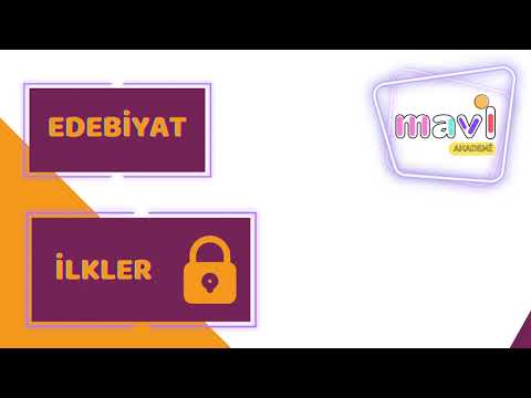 5) EDEBİYAT - İLKLER - Cumhuriyet Dönemi