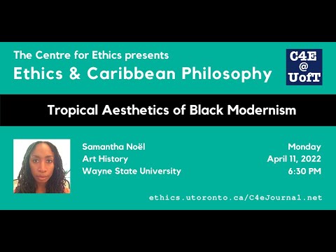 Samantha A. Noël, Tropical Aesthetics of Black Modernism
