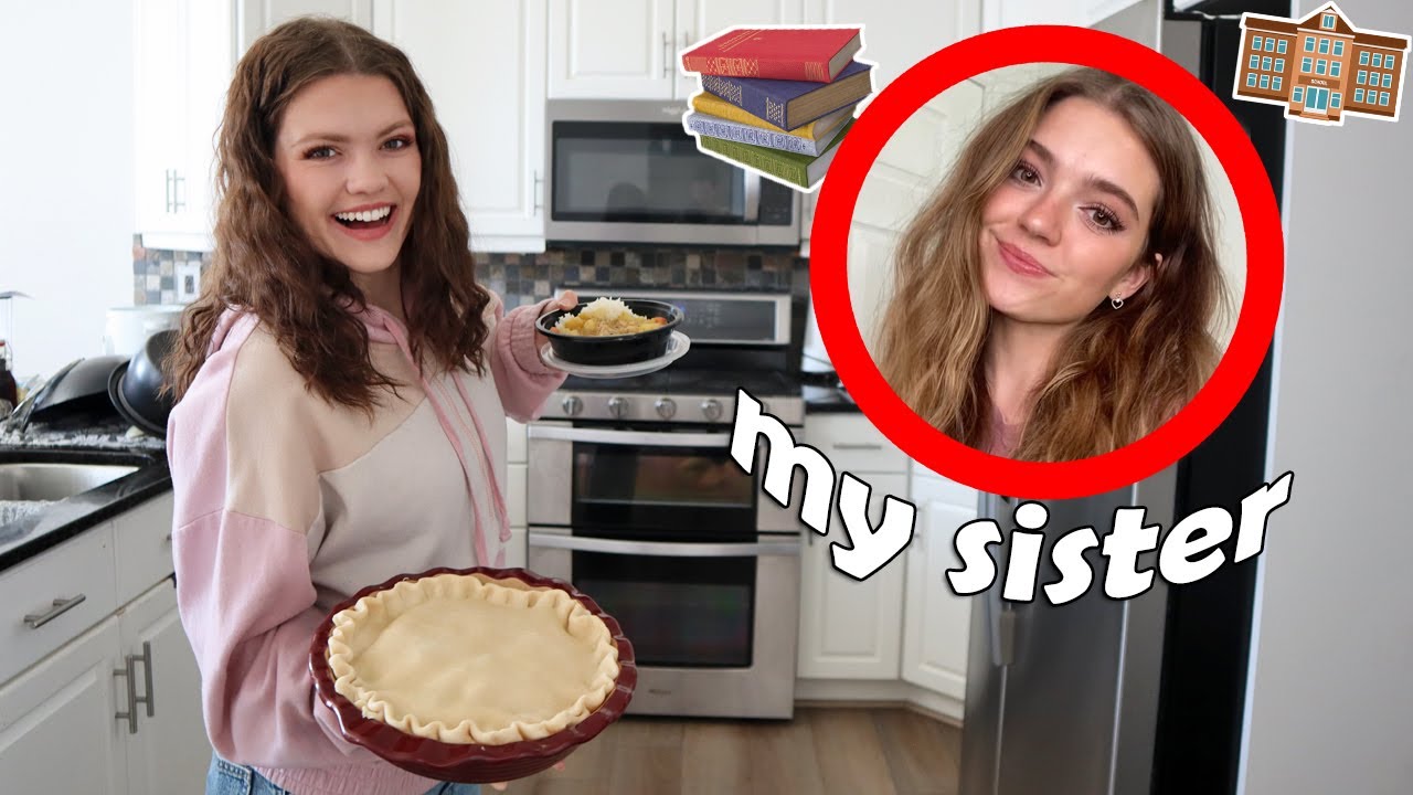 Surprising My College Sister With Homemade Meal Prep Youtube