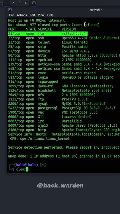 How to hack port 21 #termux - YouTube