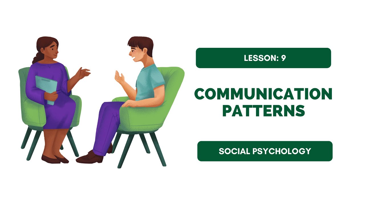 Lesson:9 Communication Patterns,Social Psychology - YouTube