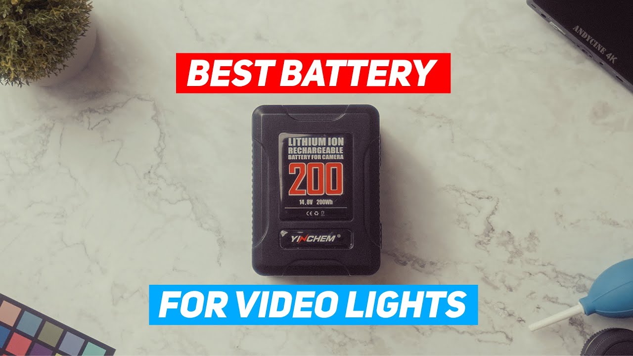 The BEST V mount BATTERY for LIGHTS? (Yinchem 200wh V-Lock) - YouTube