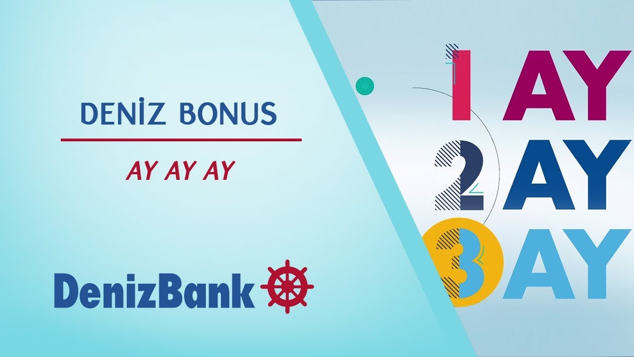 Deniz Bonus: 3 Ay Ertelemeli Taksitli Nakit Avans! - YouTube
