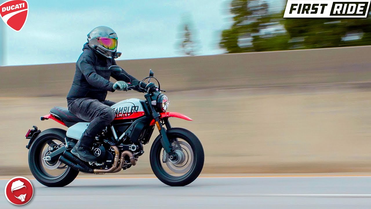 2022 Ducati Scrambler Urban Motard | First Ride - YouTube