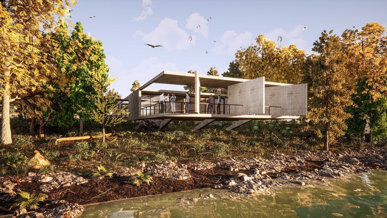 Twinmotion 2021 Beach House | Architecture Design Twinmotion 2021.1.4 ...